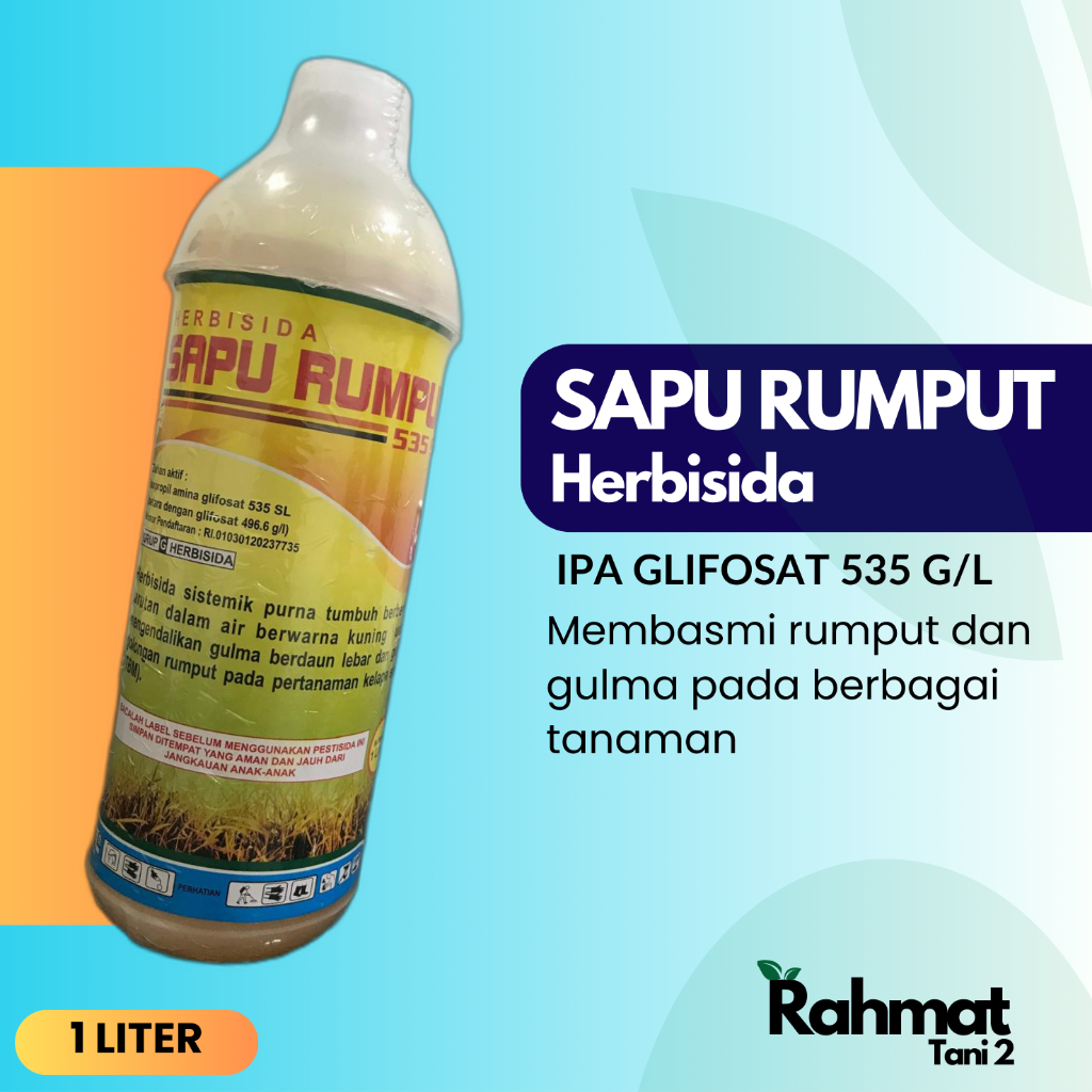 Jual Herbisida SAPU RUMPUT 535SL Racun Pembasmi Pembunuh Rumput Liar ...