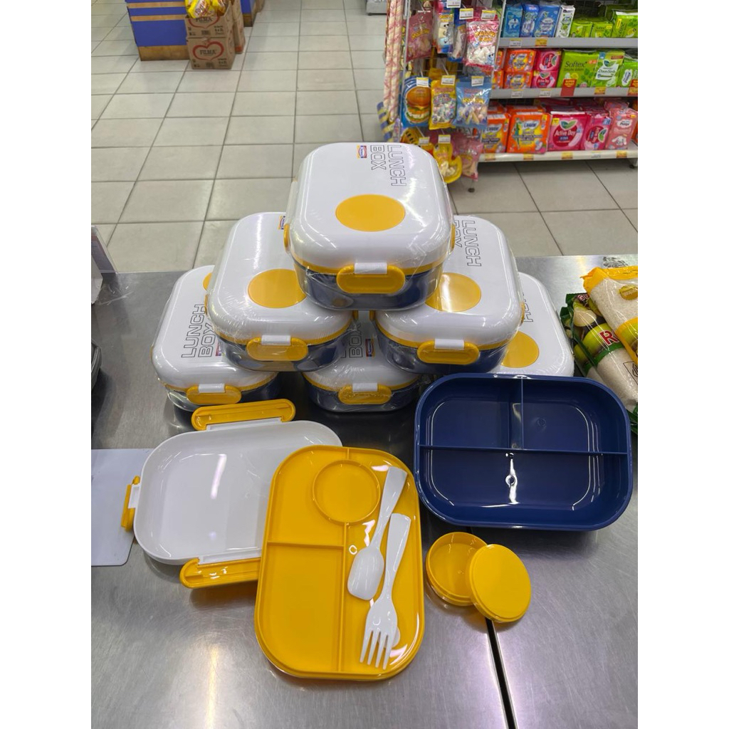 Jual Lunch Box Indomaret UK 1000ml | Kotak bekal Lucu | Kotak makan By ...