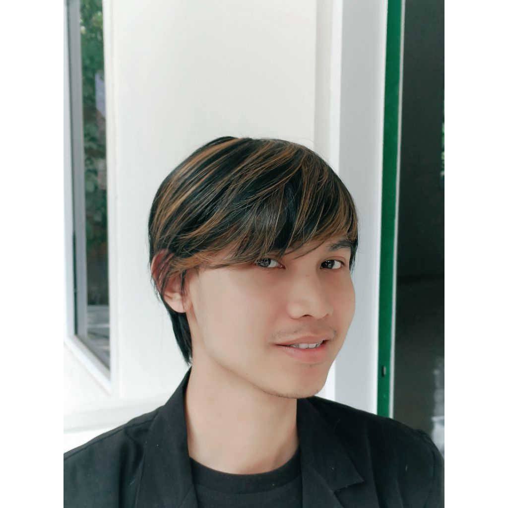 Jual WIG PRIA KOREA RAMBUT PENDEK MODEL HIGHLIGHT PIRANG KEREN | Shopee ...