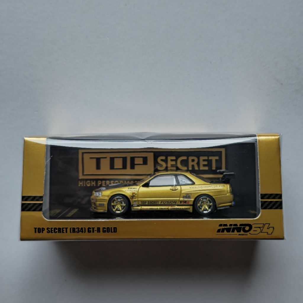 Jual Inno64 Top Secret GT-R R34 Gold | Shopee Indonesia