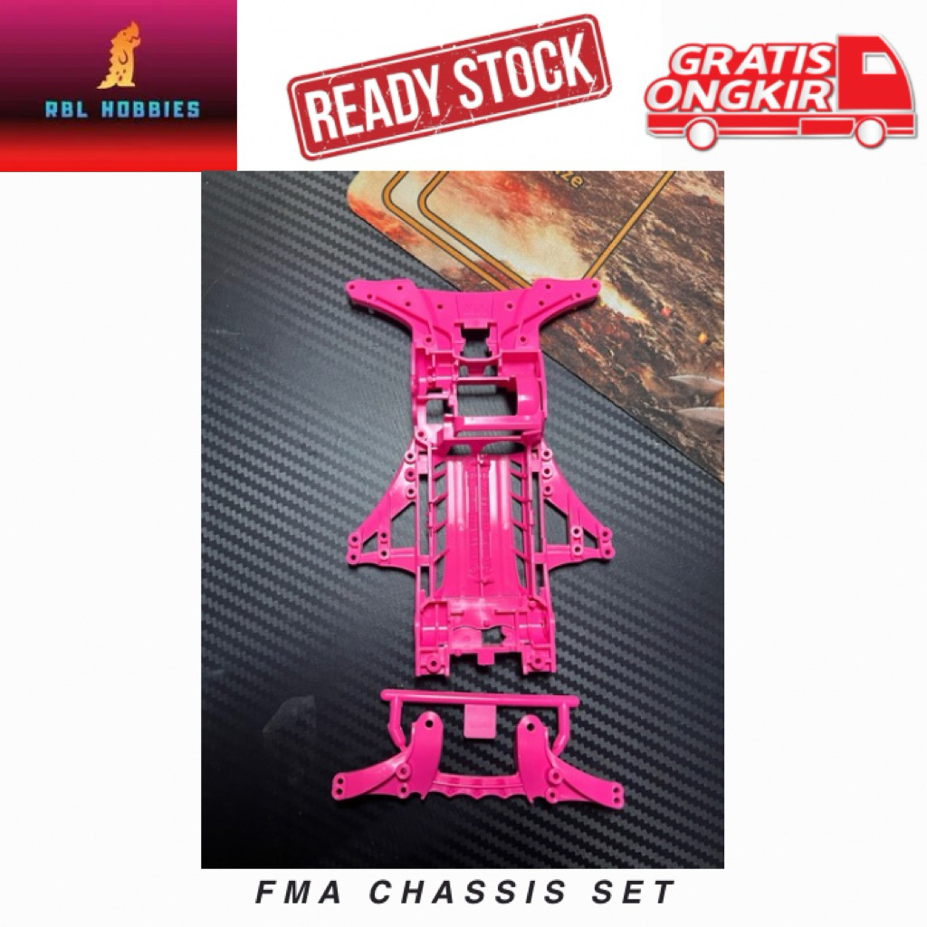 Jual Tamiya FMA Chassis + Akar Set ABS Original Loose Kit Mini4WD ...