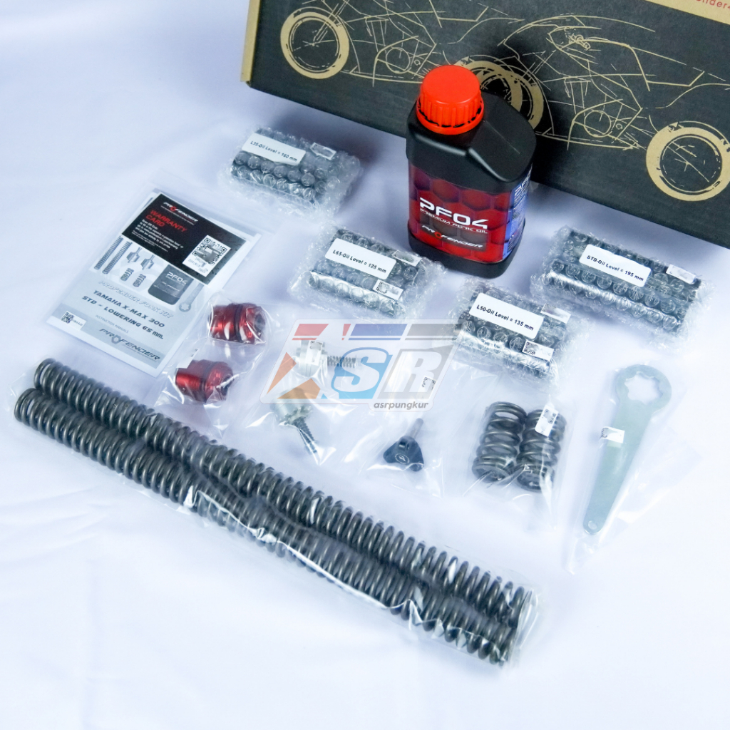 Jual Front Fork Lowering Kit PROFENDER 35mm 50mm 65 mm X-Series Xmax X ...