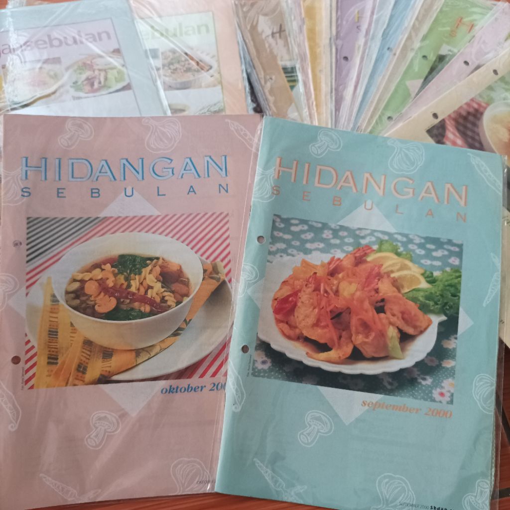 Jual Buku Resep Masakan Hidangan Sebulan Koleksi Pribadi | Shopee Indonesia