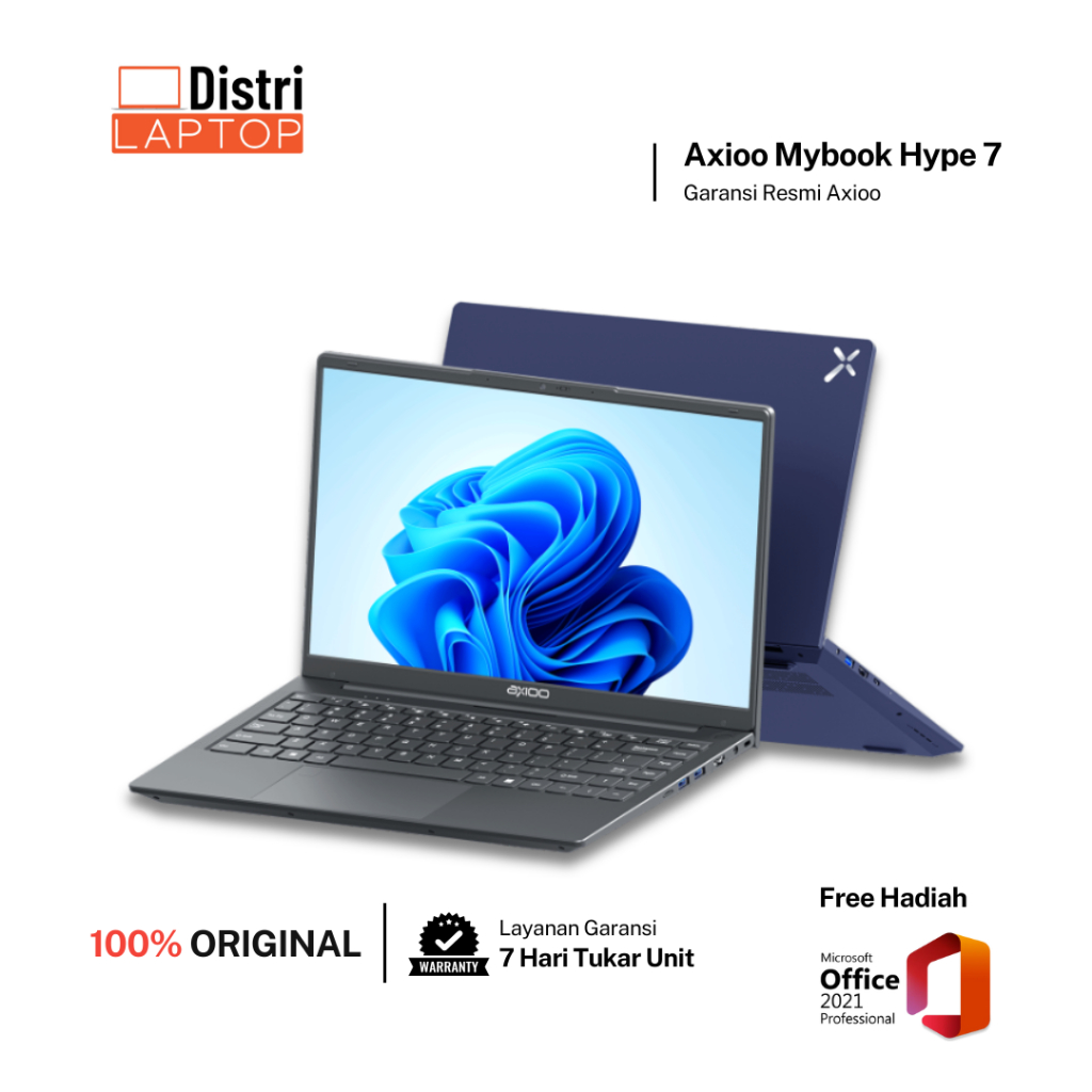 Jual Axioo Hype 7 Ryzen 7 R7-5825 RAM 8GB/512GB SSD 14" FHD IPS WINDOWS ...
