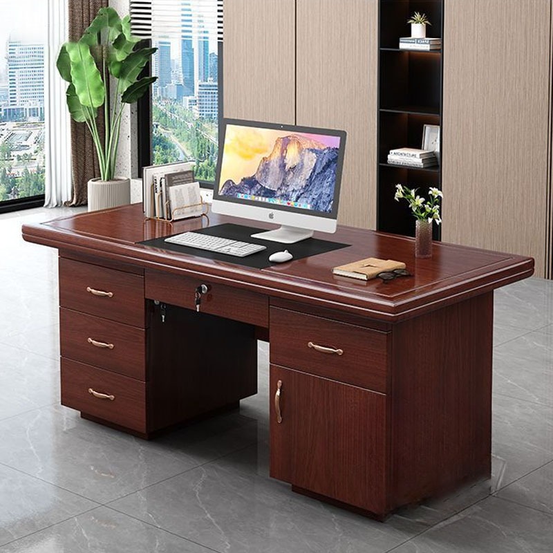 Jual Meja Kantor Kayu Kapasitas Besar untuk Bisnis dan Kerja Meja ...