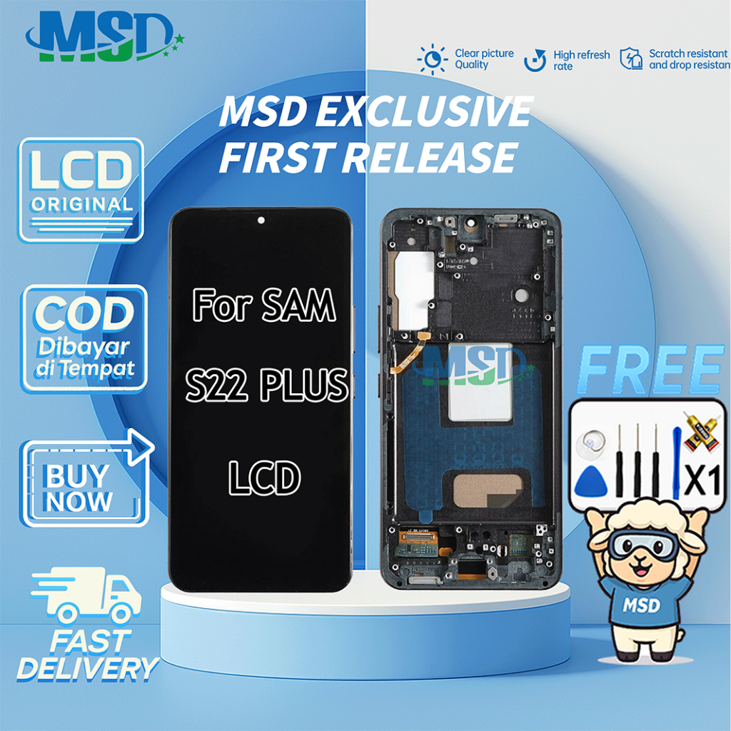 Jual LCD For SAMSUNG Galaxy S22 PLUS/S906 UNIVERSAL FULLSET Touchscreen ...