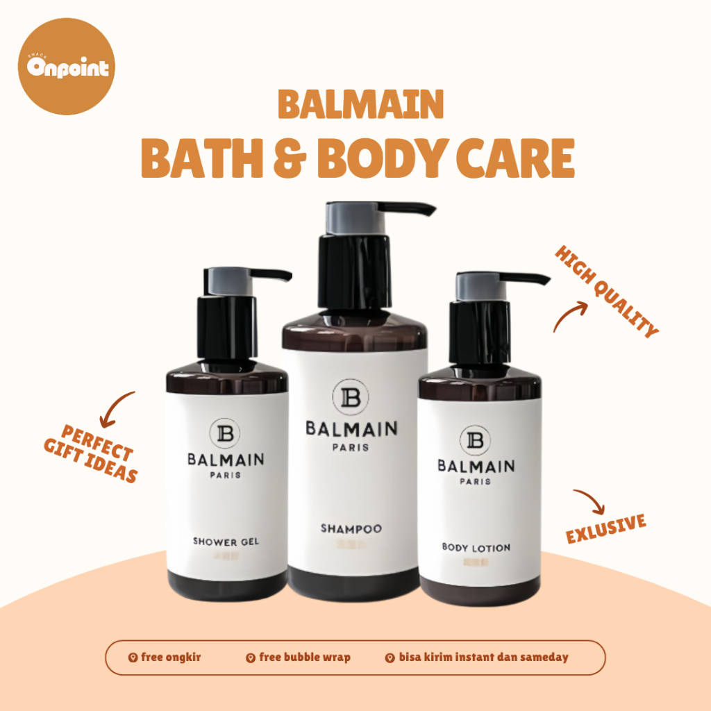 Jual BALMAIN Bath & Body Care | Sabun Mandi Shampoo Lotion Pelembap ...