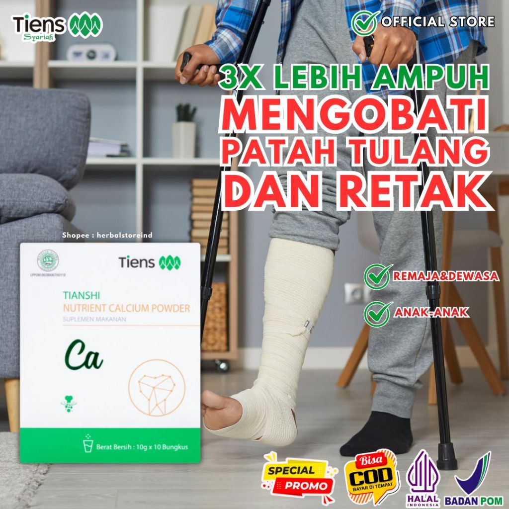 Jual Susu Tiens Untuk Patah Tulang Tianshi Nutrient Calcium high Powder ...