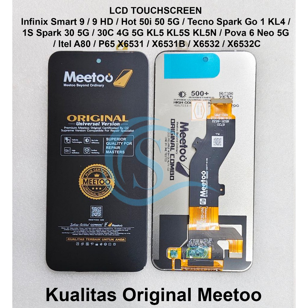 Jual LCD TOUCHSCREEN Infinix Smart 9 / 9 HD / Hot 50i 50 5G / Tecno ...