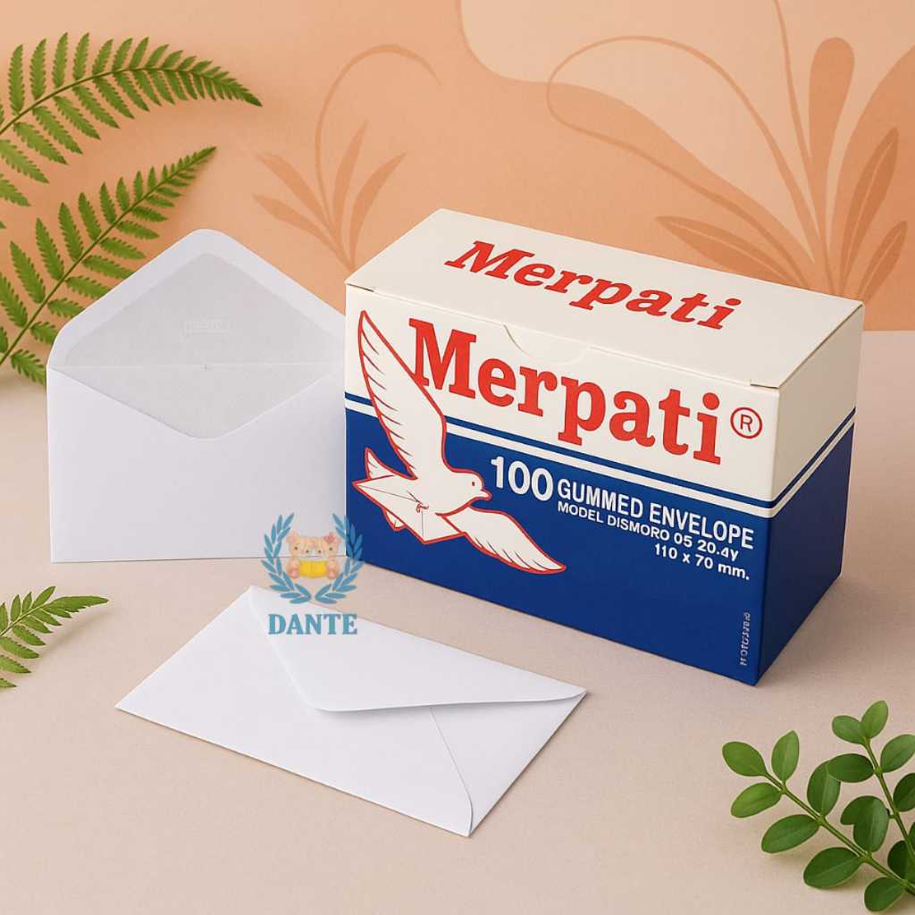 Jual Dante Express - Amplop Putih MERPATI Kecil 1 pak isi 100pcs ...