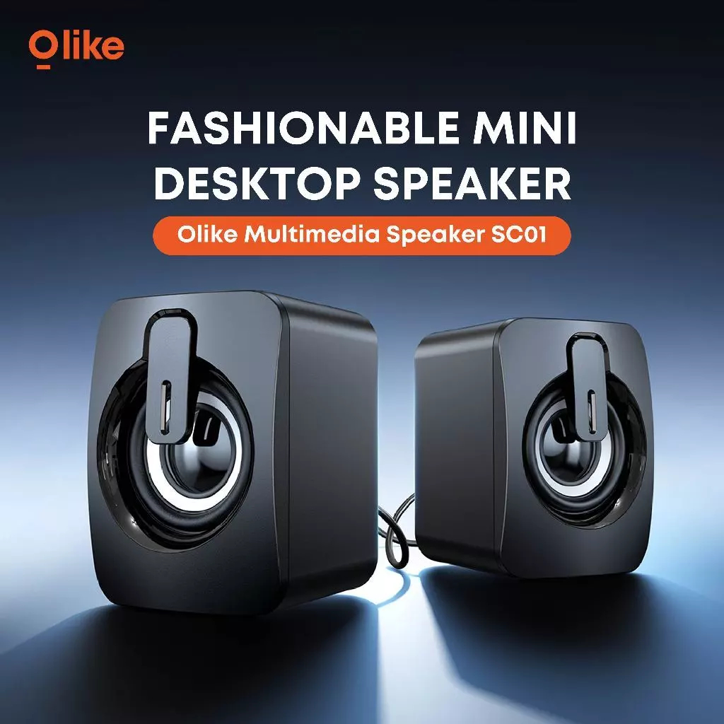 Jual Olike Speaker Portable Mini SC01 Subwoofer Stereo Bass Max Sound ...