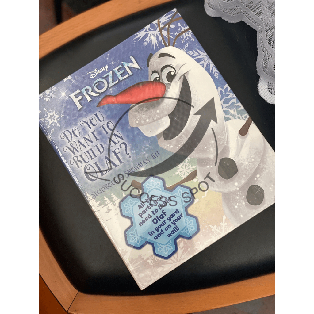Jual Snowman Kit Olaf Frozen Buku Aktivitas Anak Do You Want to Build ...