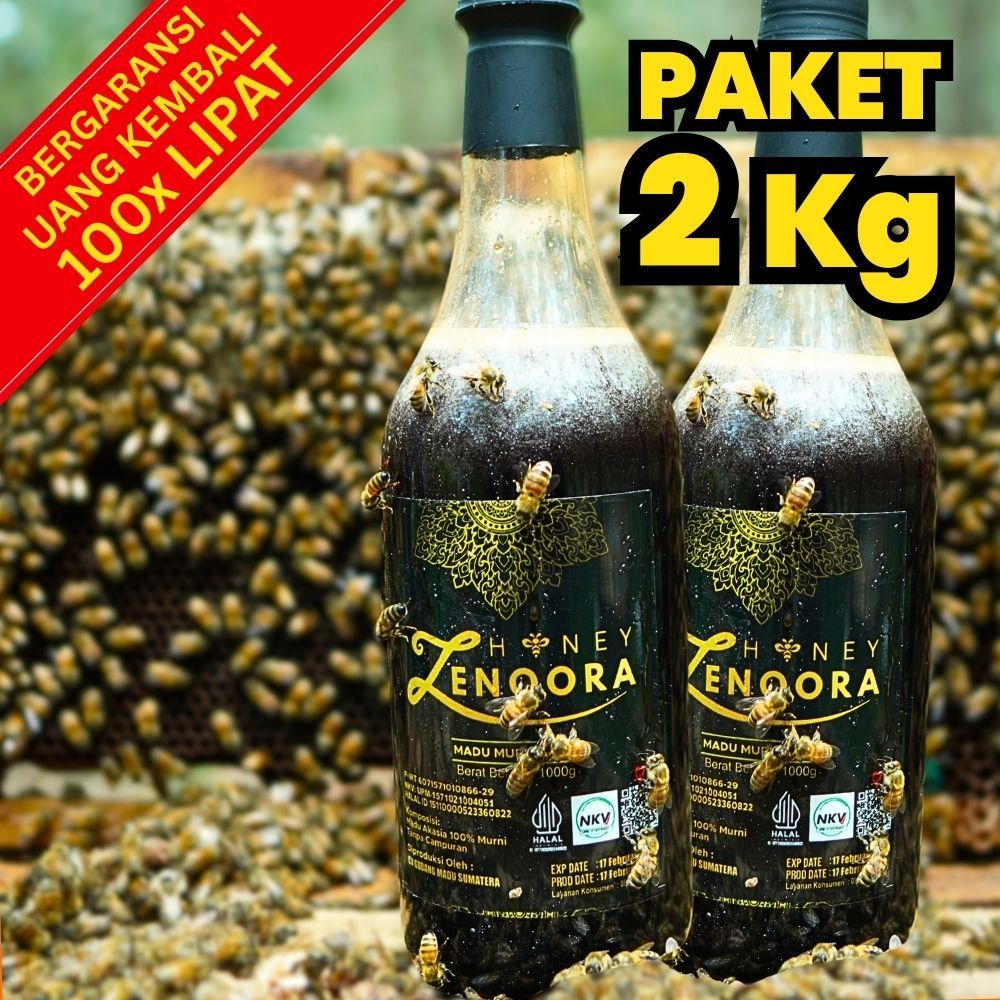 Jual MADU MURNI 2 KG PREMIUM AKASIA ZENOORA— Terjamin Murni ...