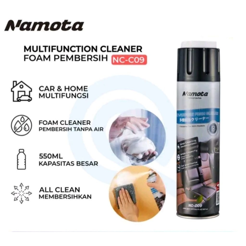 Jual Namota Japan Car Home Care Multi Purpose Foam Cleaner 550ML ...