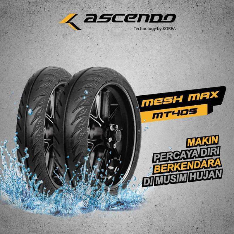 Jual BAN LUAR MOTOR Ascendo 90/80-14 MT405 MESH MAX TUBELESS | Shopee ...