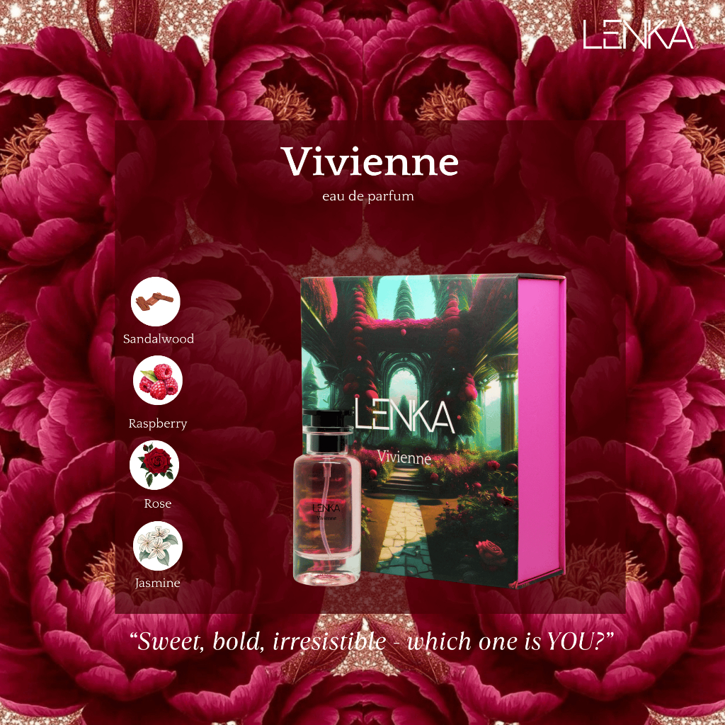 Jual Lenka - Parfum Unisex Vivienne Eau de Perfume 60ml - Wanita Pria ...