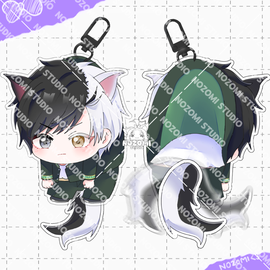 Jual Ganci / Akrilik Standee / Wiggly Chibi ANIME WIND BREAKER SAKURA ...