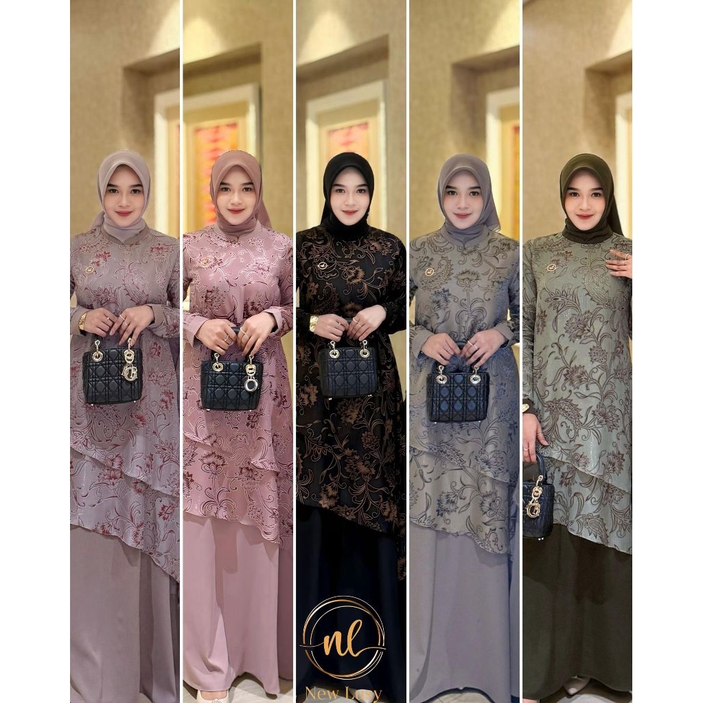Jual Vamela dres by new lusy terbaru gamis terbaru redy alody deyura ...