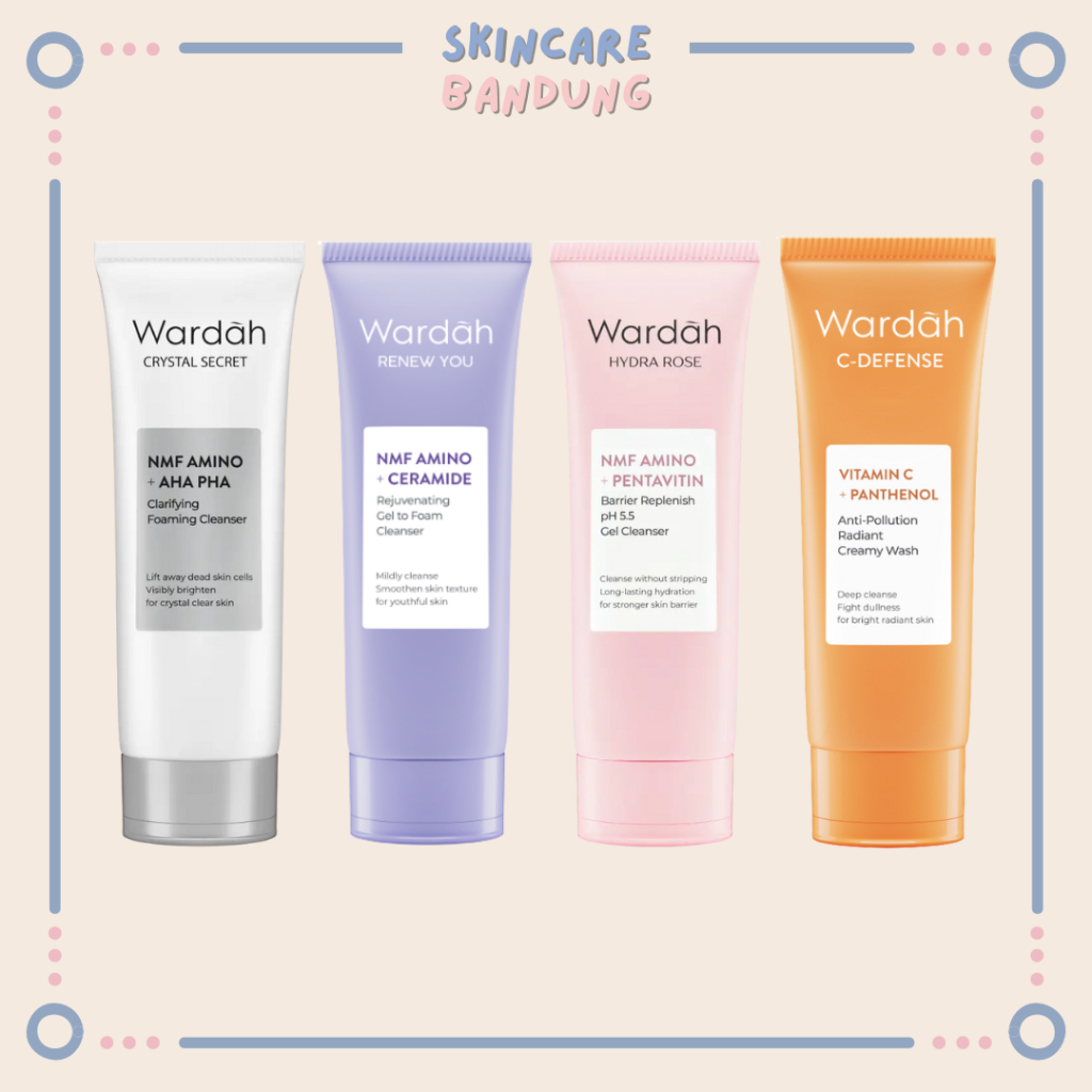 Jual Wardah NMF Amino Facial Wash - Crystal Secret Amino AHA PHA ...