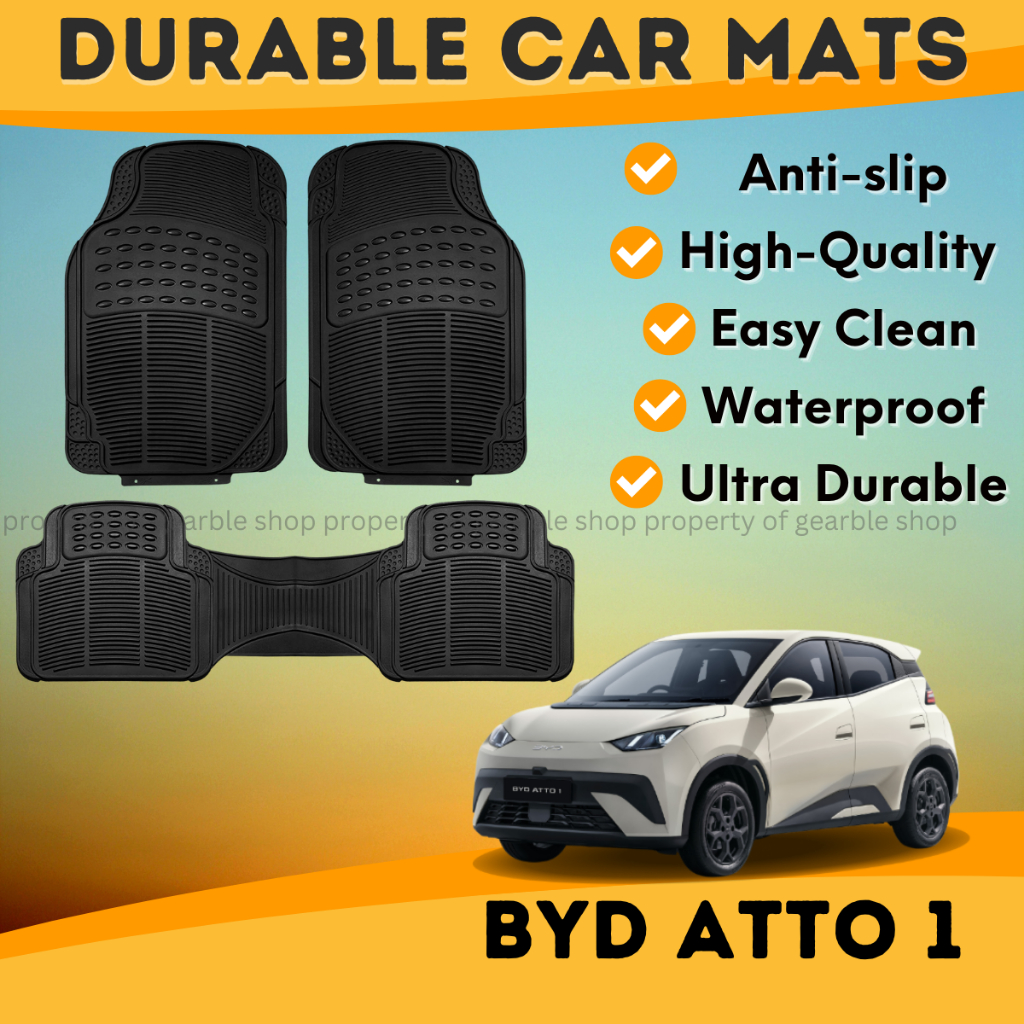 Jual Karpet Mobil BYD Atto 1 Alas Lantai Dasar BYD Seagull Karet PVC ...