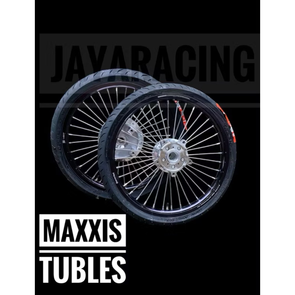 Jual SET VELG SCARLET RING 17 BAN CACING TUBLES MAXXIS JARI JARI STEL ...