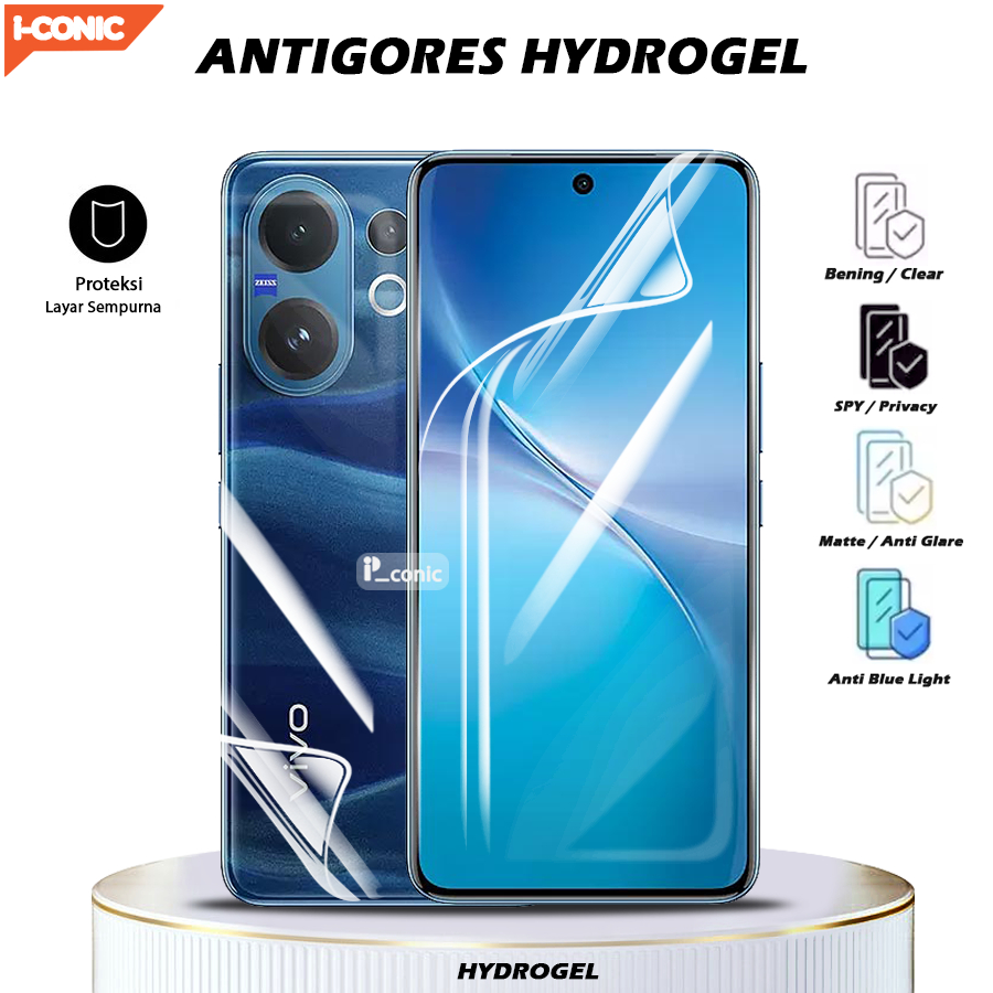 Jual Anti Gores Hydrogel Vivo V60 Hydrogel Film Clear Matte Blue Light ...