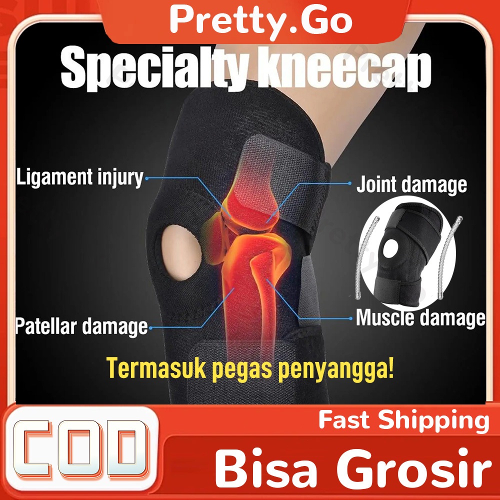 Jual Deker / Dekker Lutut / Knee Support Open Patella peyangga lutut ...