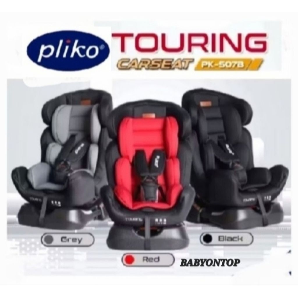 Jual Carseat Pliko Lyon PK 503B / Pliko Touring PK 507B / Pliko Cabrio ...