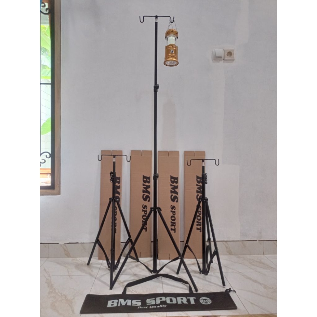 Jual Holder Stand Tiang Lampu Multifusi 60cm sampai 2M bahan besi Anti ...