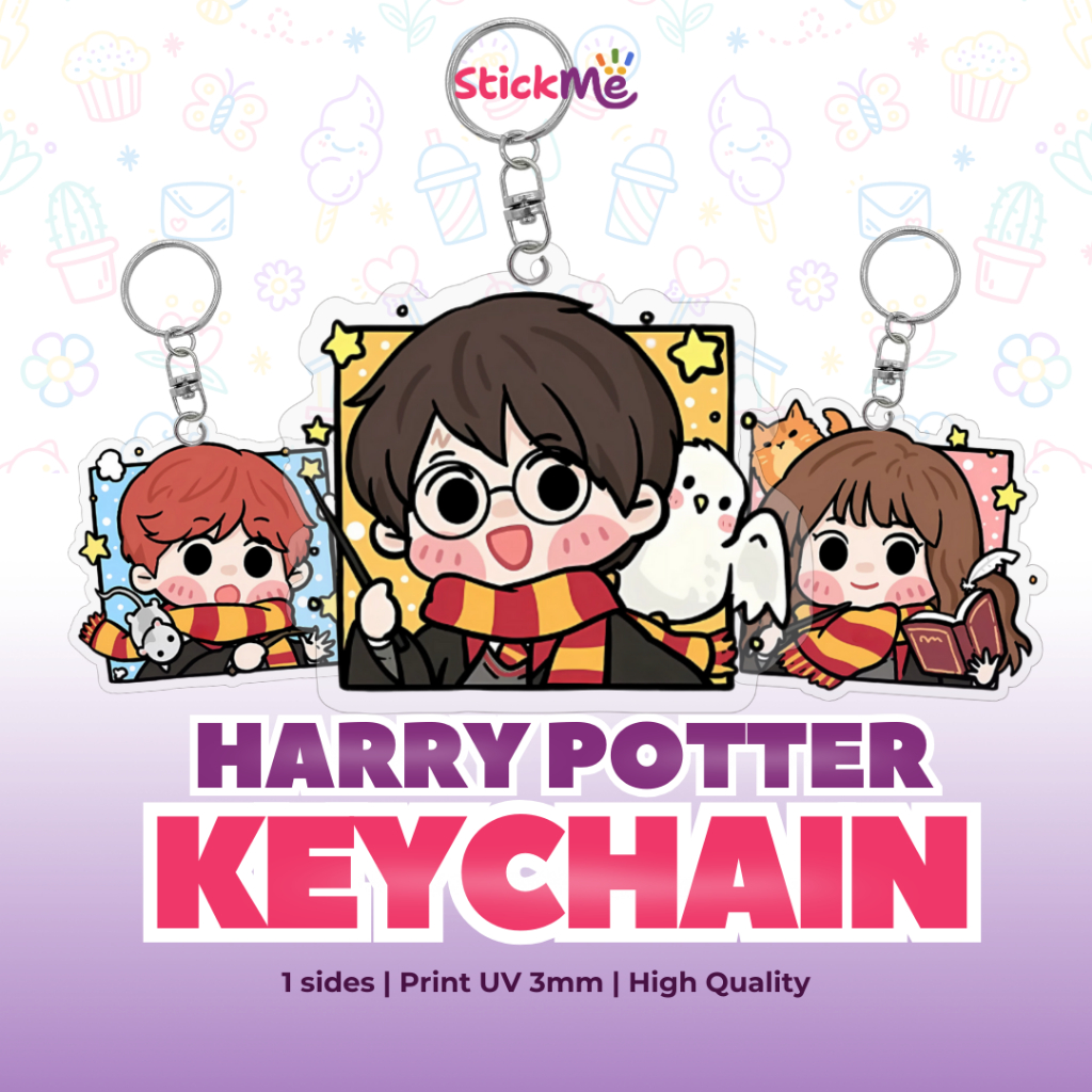 Jual Stickme Gantungan Kunci Ganci Keychain Acrylic Harry Potter ...