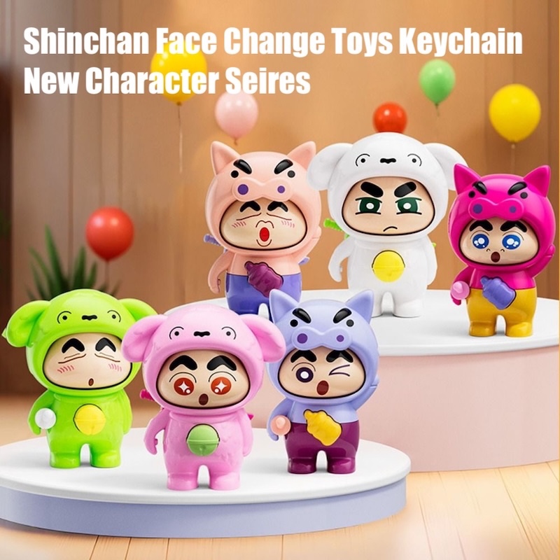 Jual New Character Shinchan Boneka Ekspresi Lucu Mainan Fidget Berubah ...