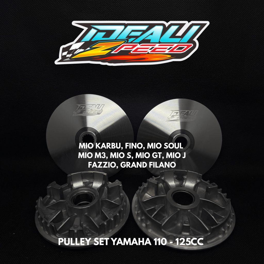 Jual PULLEY CUSTOM IDEALIZPEED Mio Karbu Soul Fino Xeon 110-125cc ...