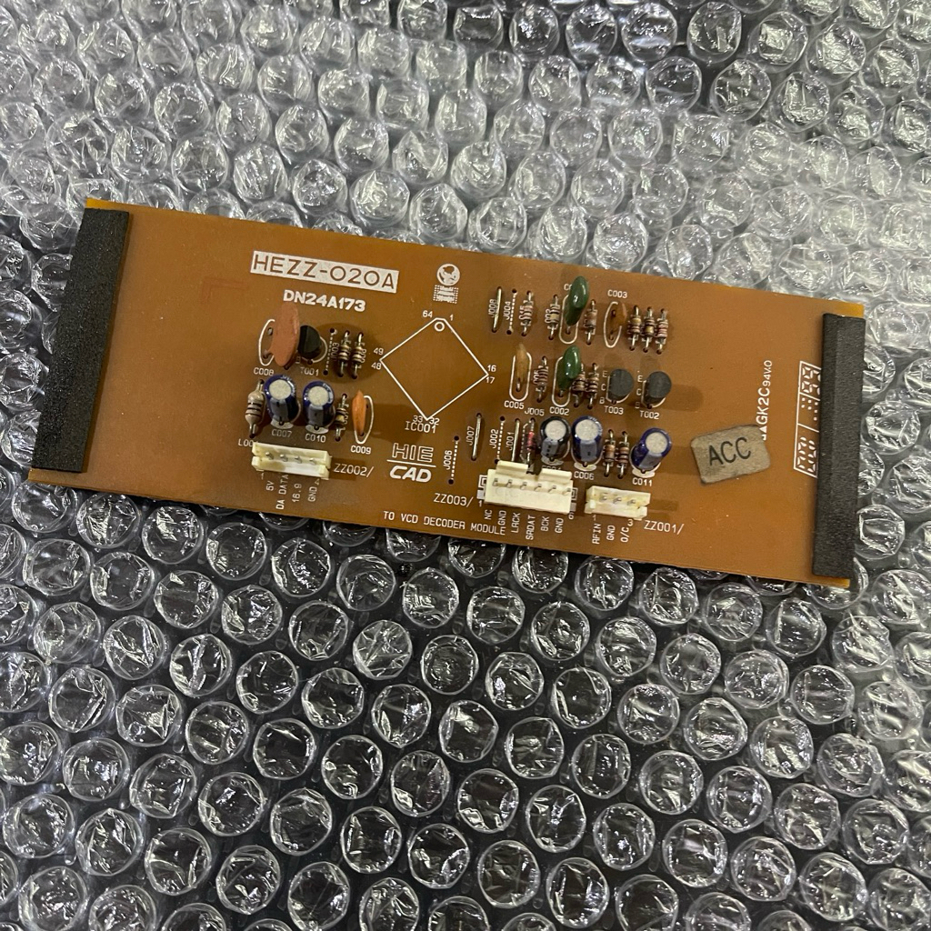 Jual PCB Modul Tengah Radio Tape Polytron VCD 7200KE Original Cabutan ...