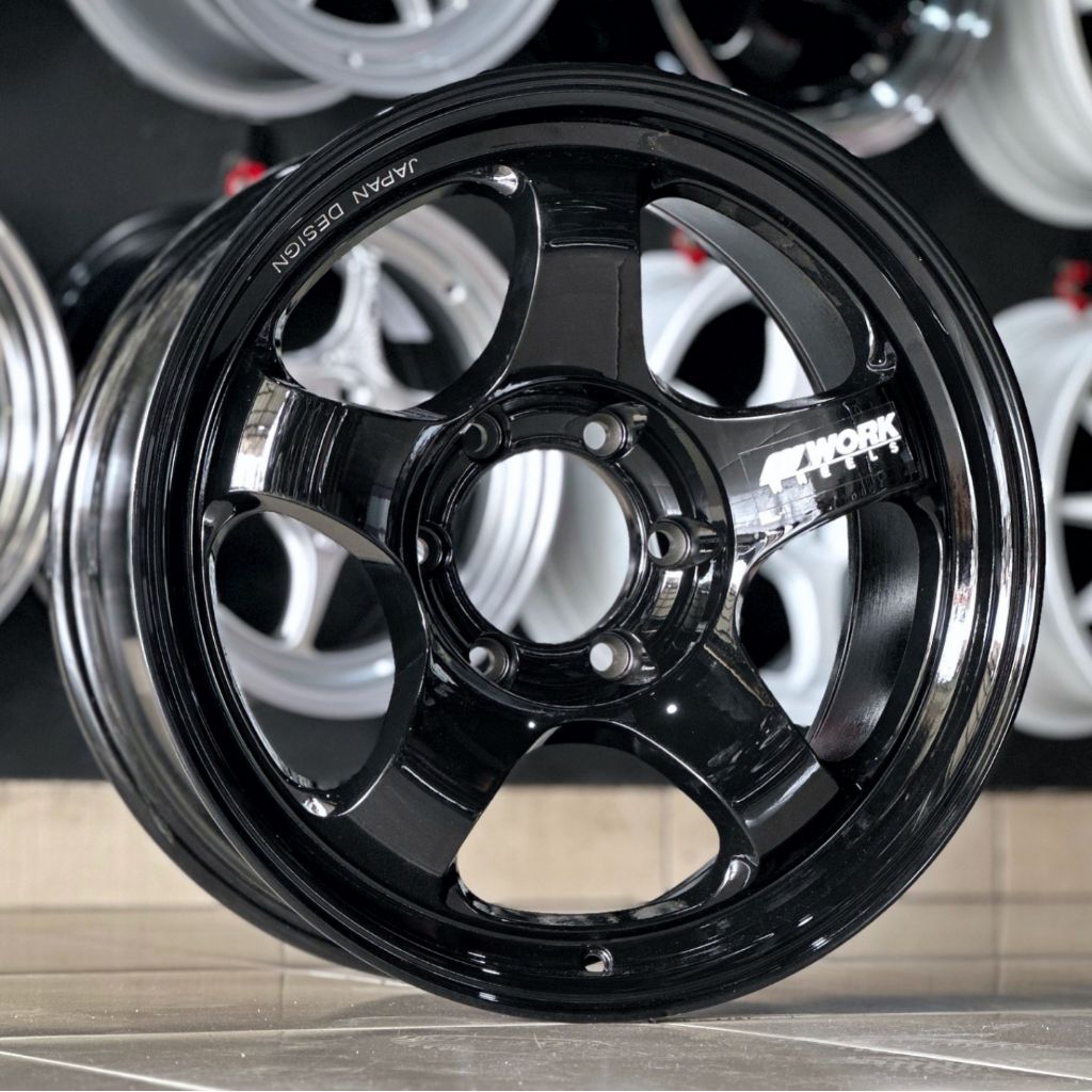 Jual velg mobil WORK MEISTER R18 PCD 6X139,7 velg racing ring 18 Pajero ...