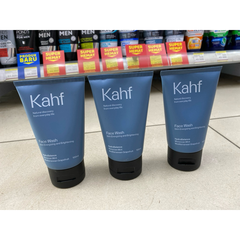 Jual Khaf facial wash Energizing and Brightening 100ml | Shopee Indonesia