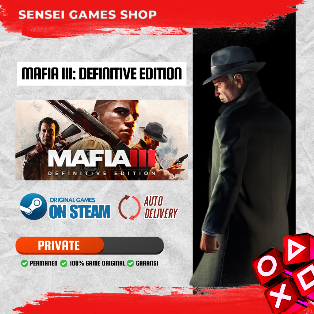 Jual [BONUS STEAM KEY] Mafia III: Definitive Edition / Mafia 3 / AUTO ...