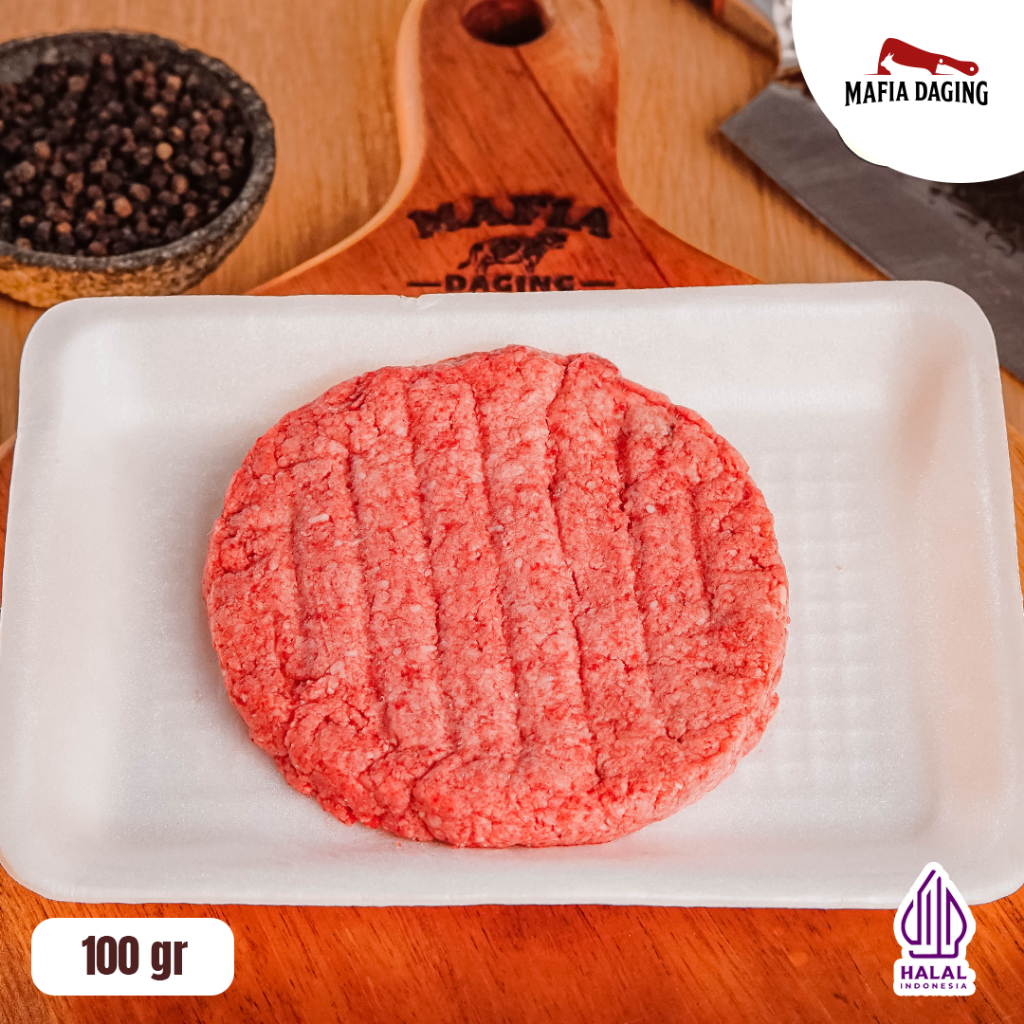 Jual [Mafia Daging] Premium Wagyu Beef Patty / Wagyu Beef Burger / Beef ...