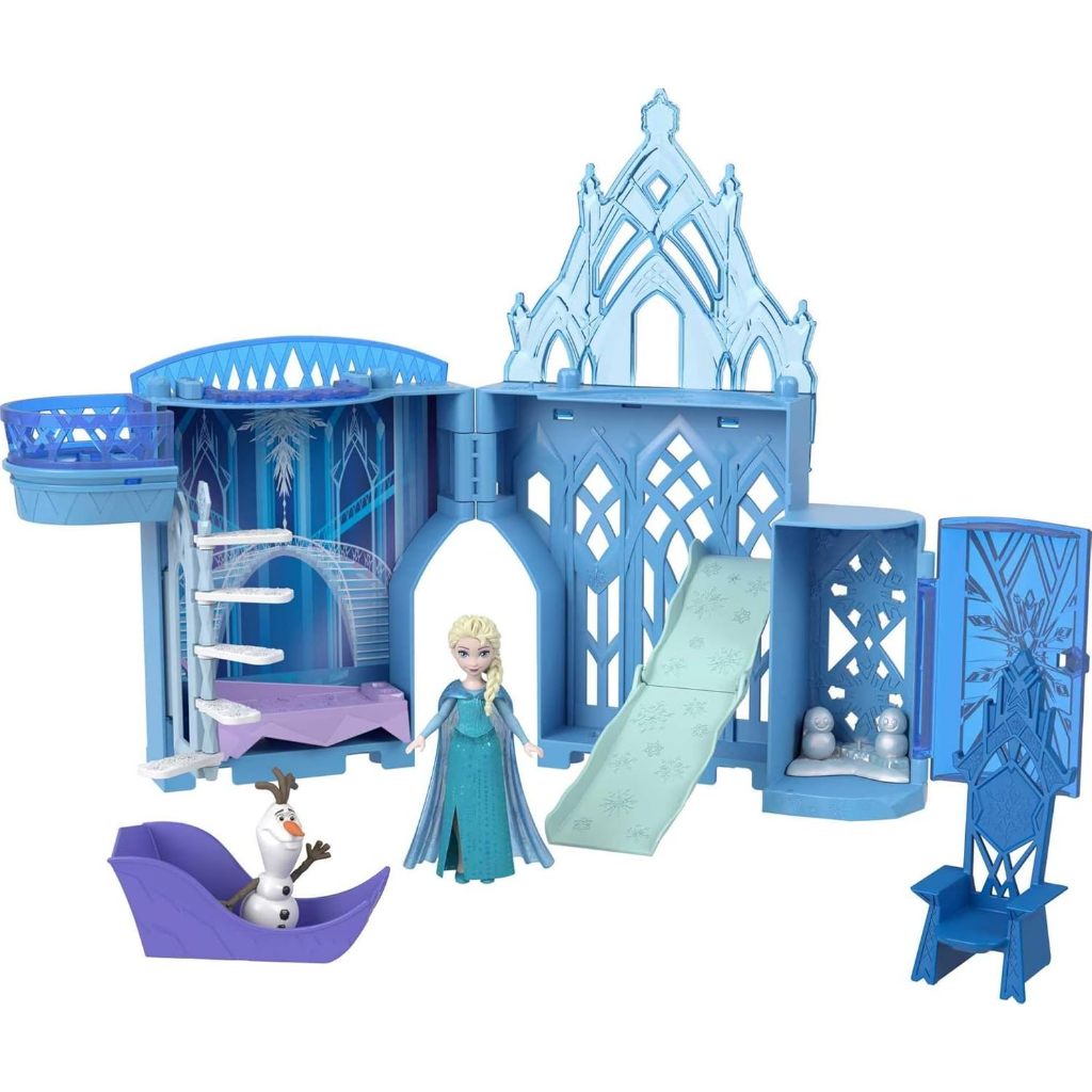 Jual Mattel Disney Frozen Toys, Elsa Ice Palace Storytime Stackers ...