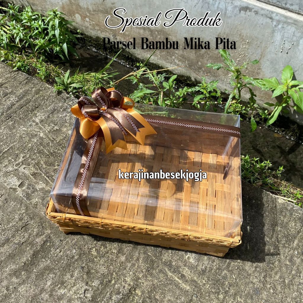 Jual KOTAK SESERAHAN MIKA PITA BEBAS REQUEST WARNA PITA | PARSEL BAMBU ...