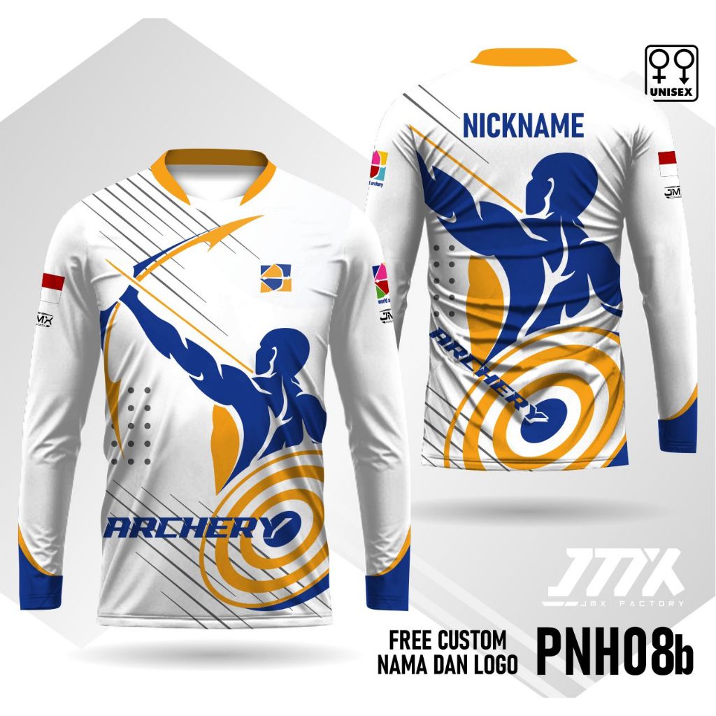 Jual jersey panahan lengan panjang jersey archery lengan panjang ...