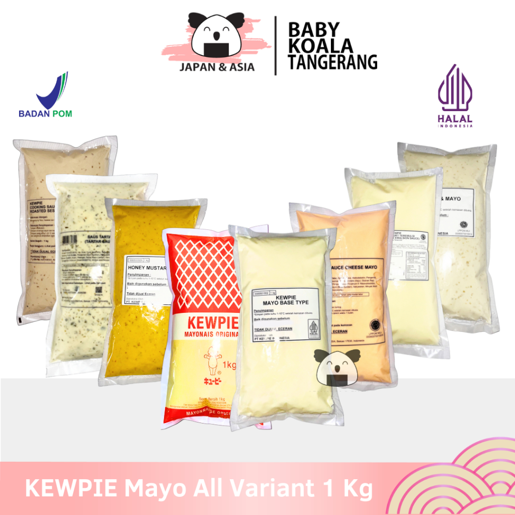 Jual KEWPIE Mayo Base Type 1 Kg │ Mayonnaise -BKT | Shopee Indonesia