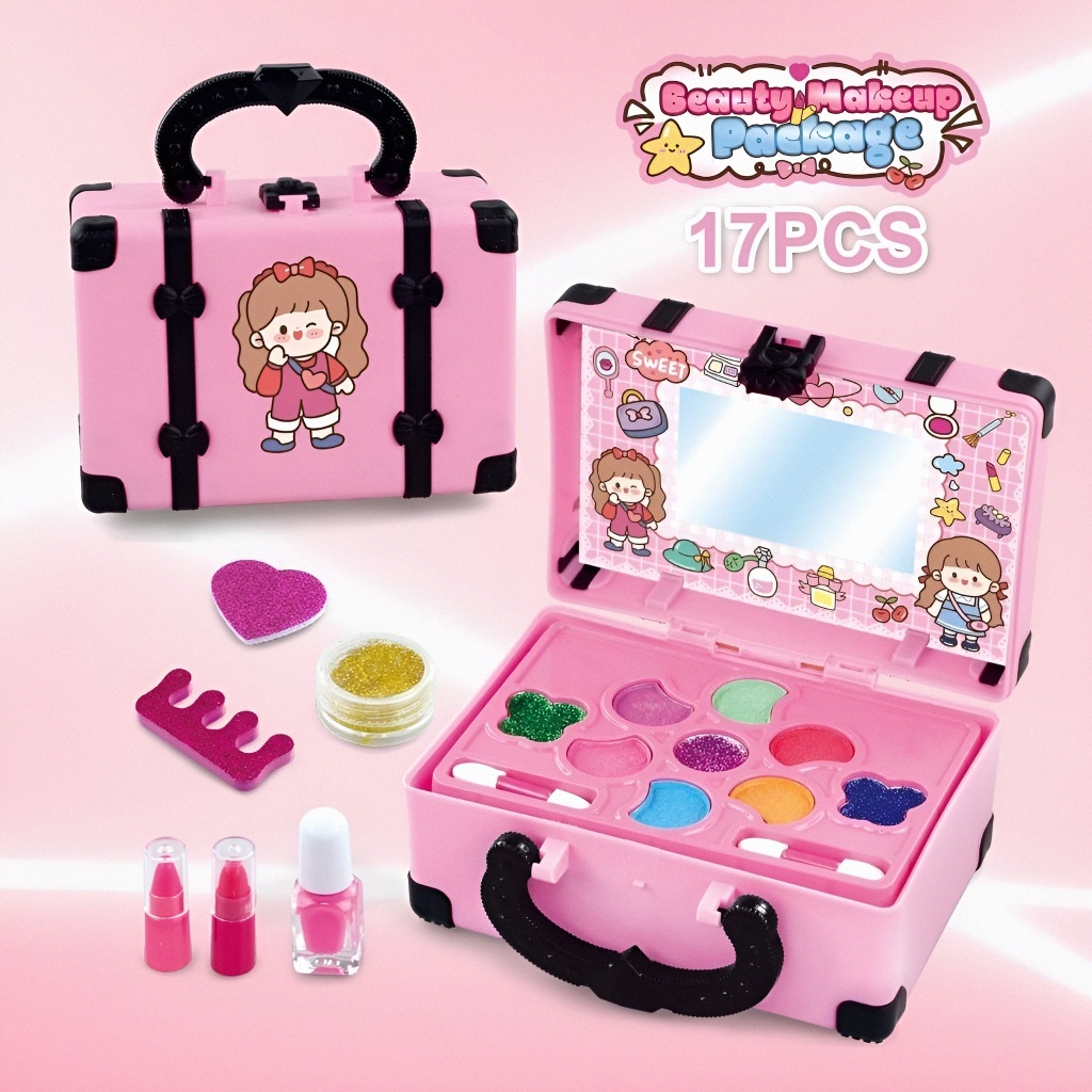 Jual Smile - Mainan Anak Makeup Kosmetik Koper Makeup Princess Girl Set ...