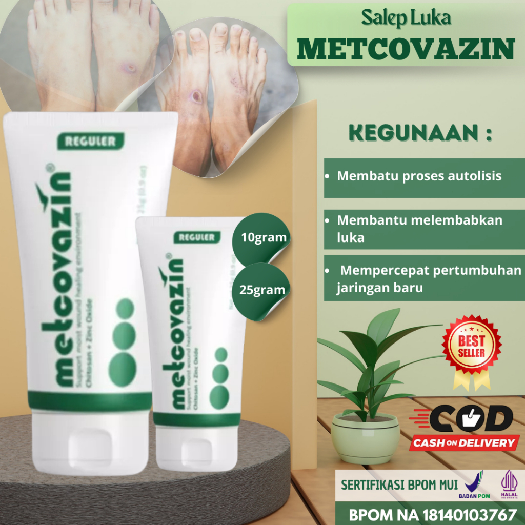 Jual Metcovazin Regular Original – Salep Luka Diabetes, Obat Luka Bakar ...