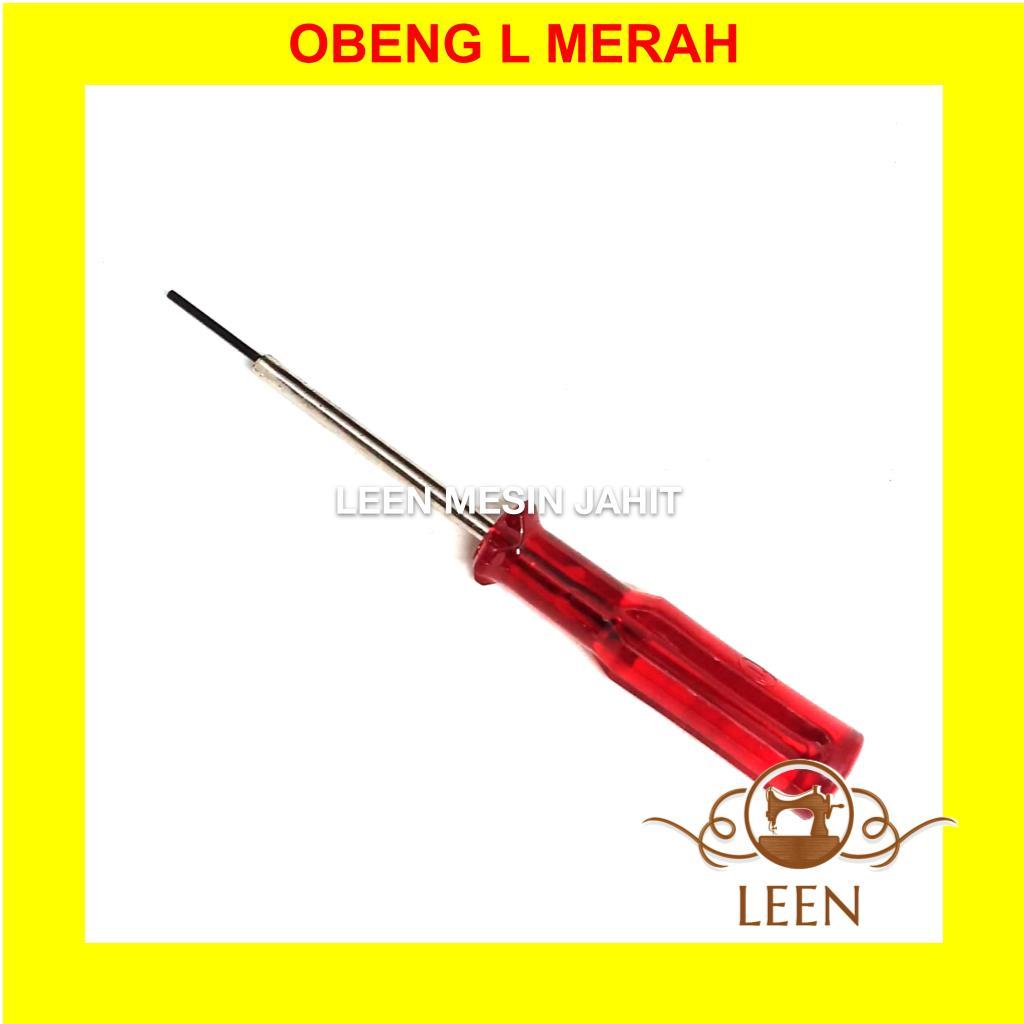 Jual Obeng L / Kunci Obras 747 / Obeng Jarum Mesin Obras Industri LEEN ...