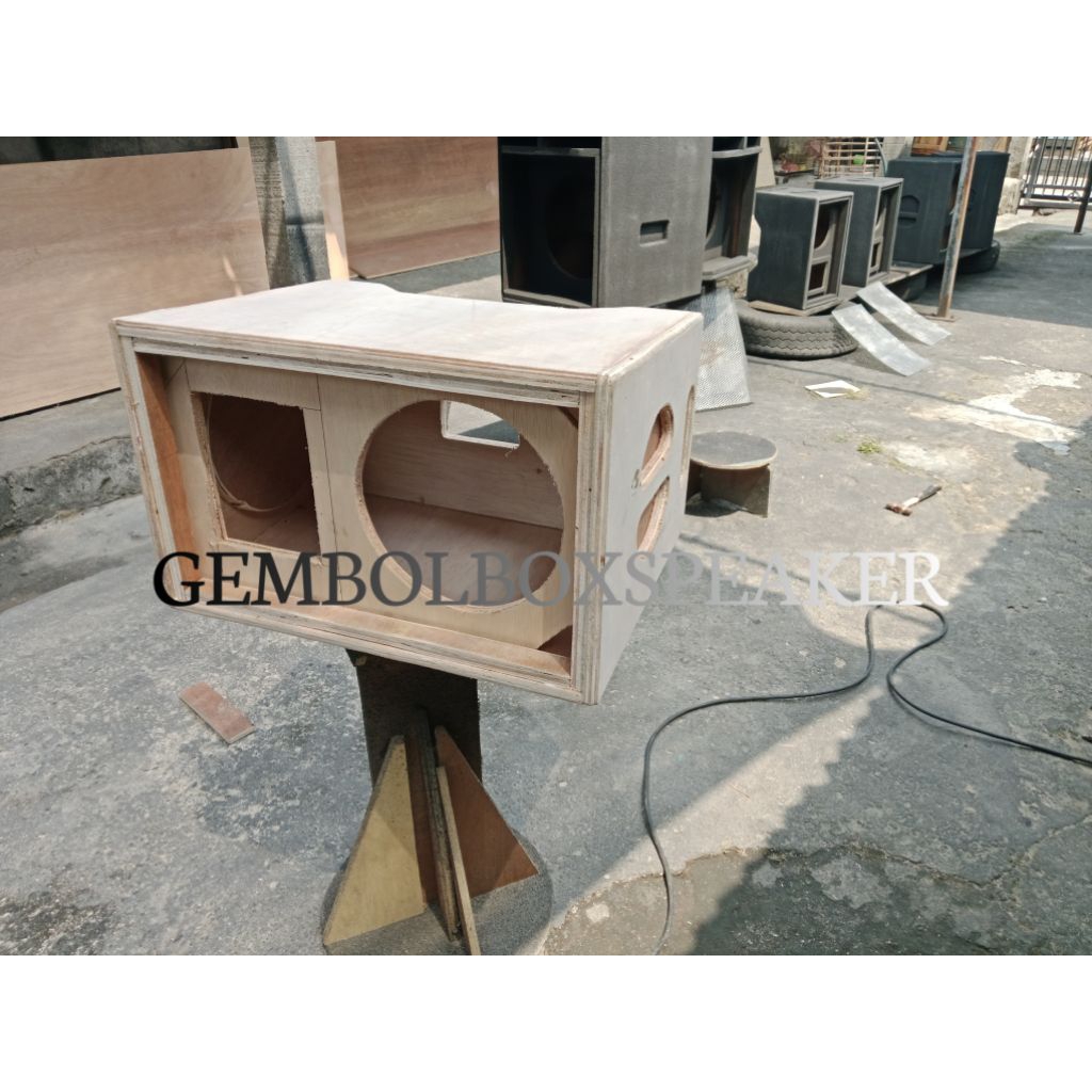 Jual Box Miniatur Line Array Singgel 4 Inch Triplek 9 mm | Shopee Indonesia