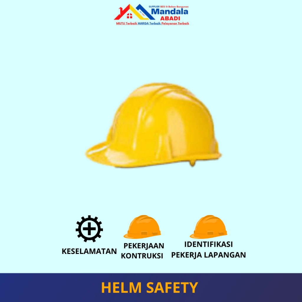 Jual Helm Safety Helm Proyek Kuning | Shopee Indonesia