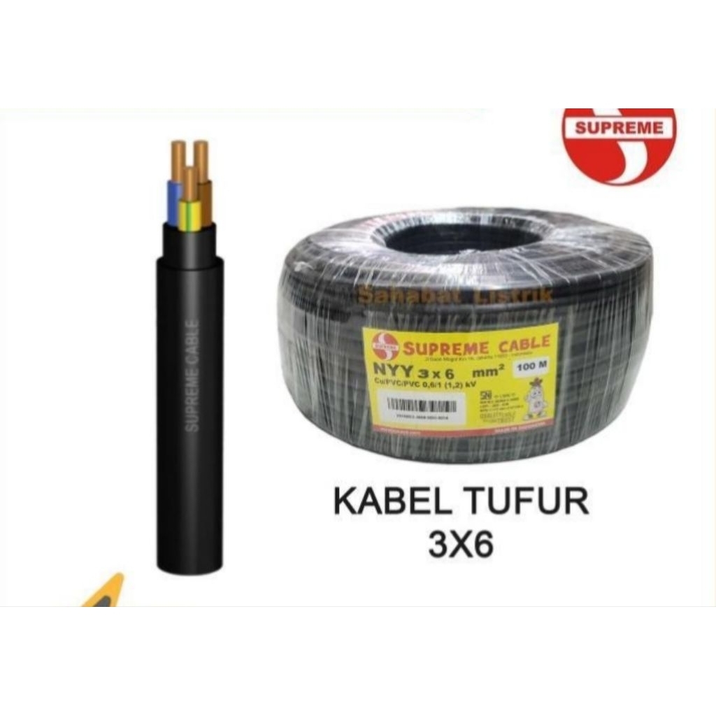 Jual Kabel NYY 3x6 Supreme Meteran | Shopee Indonesia
