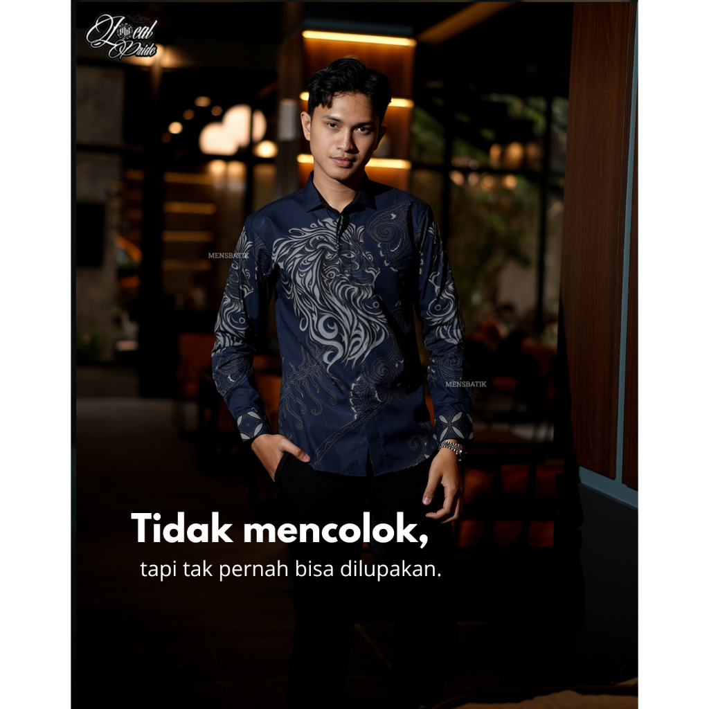 Jual MENSBATIK - Singo Wisesa III - Kemeja Batik Eksklusif – Motif ...