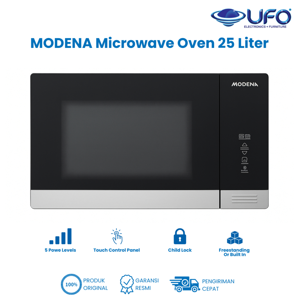 Jual Modena Microwave Oven 25 Liter MG2516 – Grill & Defrost, Digital ...