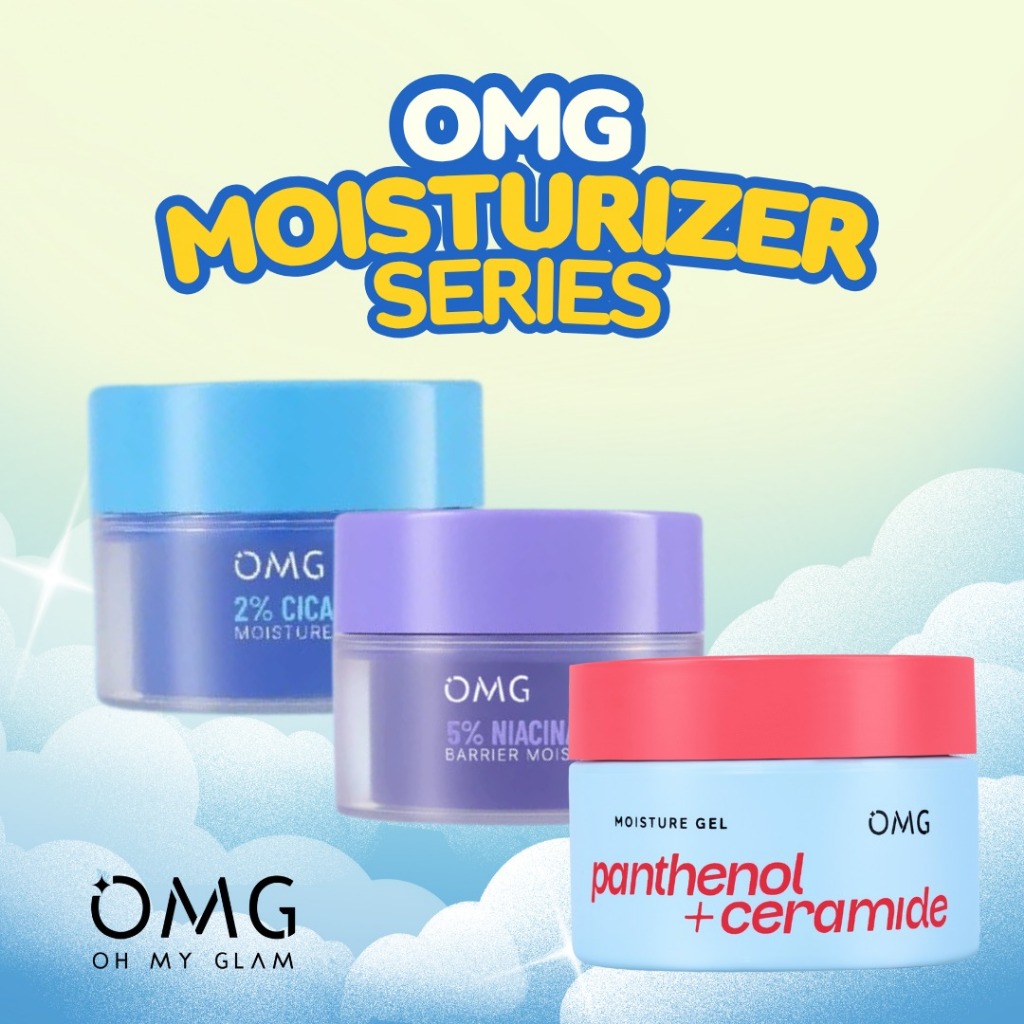Jual New ! OMG Moisturizer Gel Series | Panthenol | Niacinamide | Cica ...
